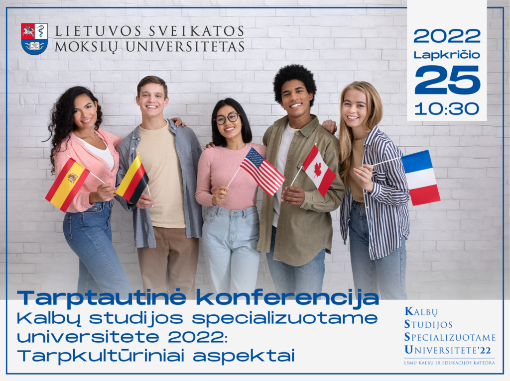 Tarptautinė konferencija Kalbų studijos specializuotame universitete ...