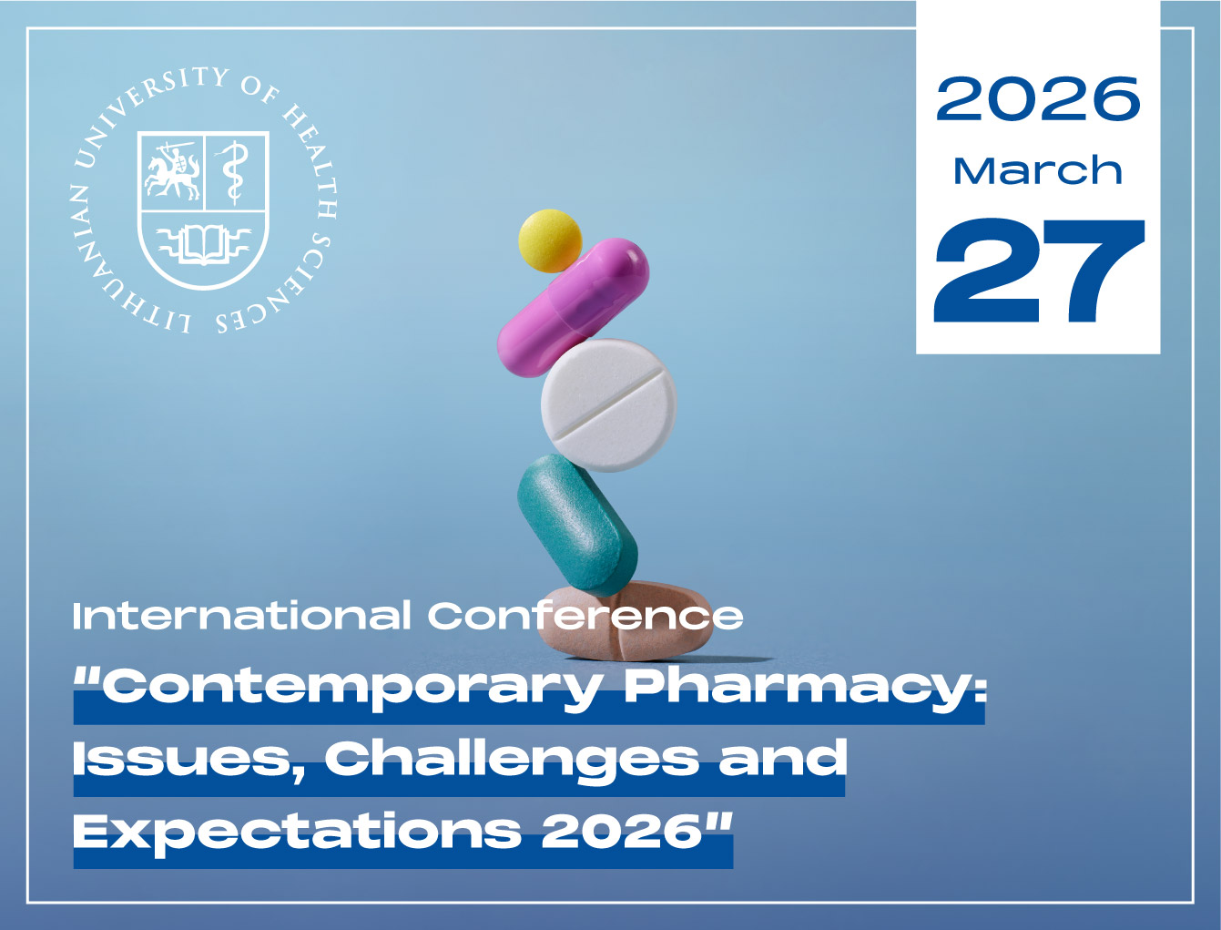 International Conference “Contemporary Pharmacy: Issues, Challenges and ...